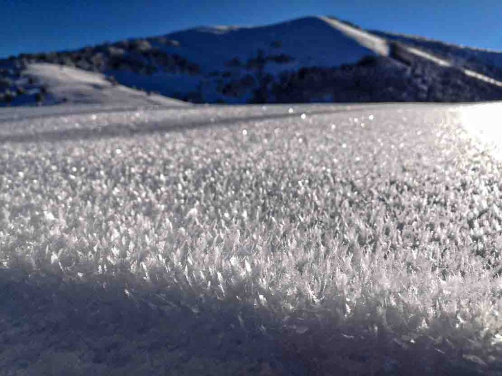Belleza y peligros en la nieve. La escarcha - Asturian Ways
